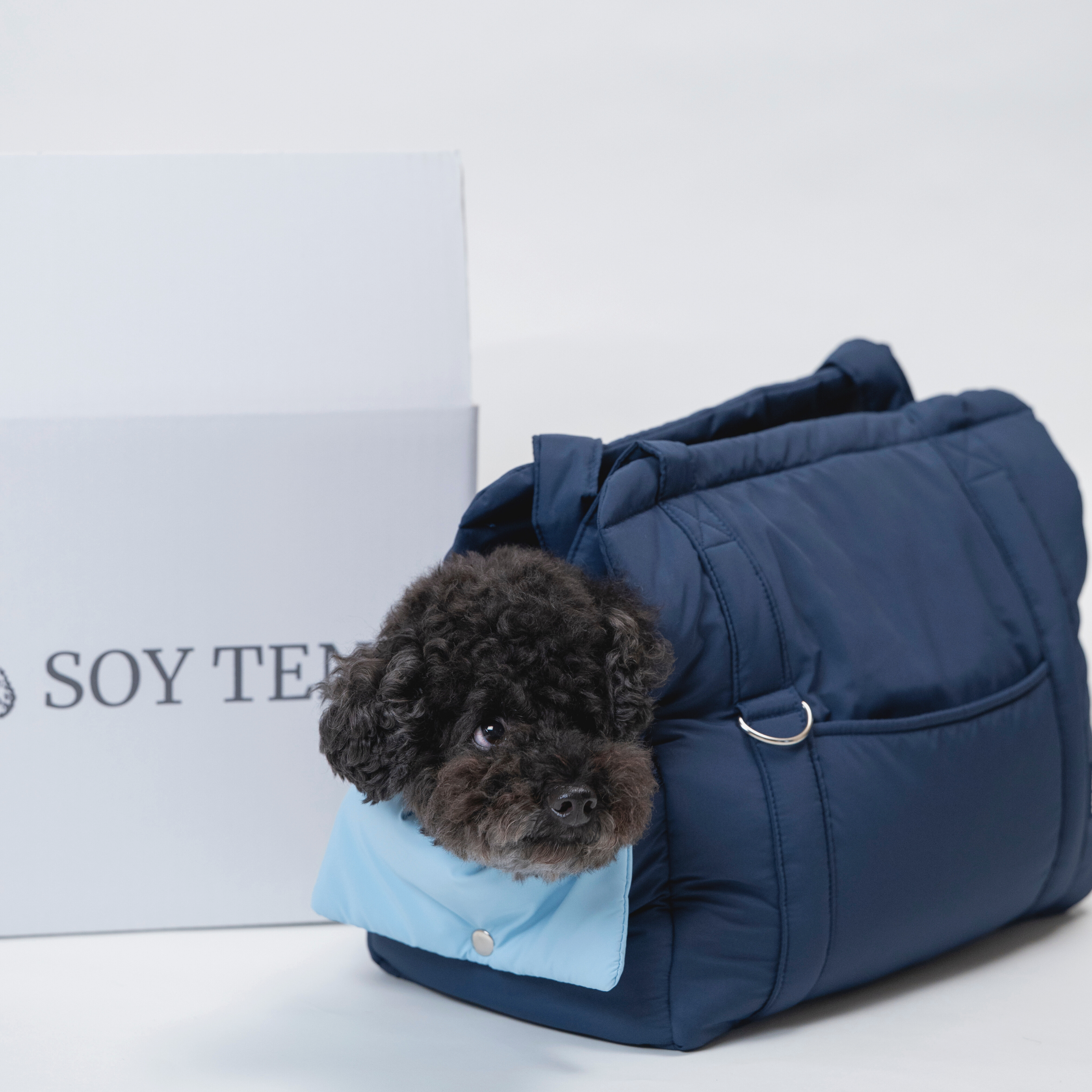 Cooling BAG｜接触冷感・保冷剤ポケット付き小型犬キャリーバッグ｜SOY TEN APPAREL